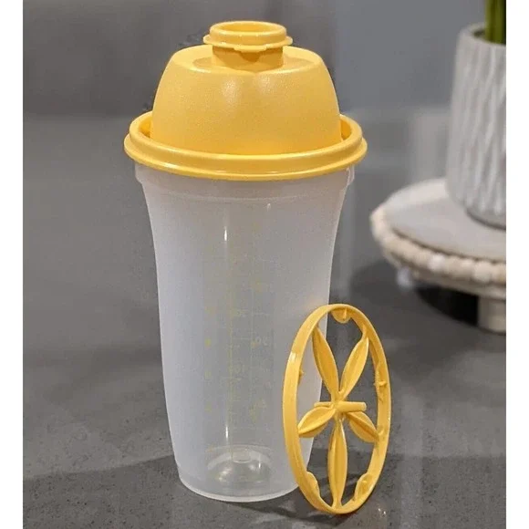Tupperware Shaker Bottle Tupperware Quick Shake 500ml (Red)